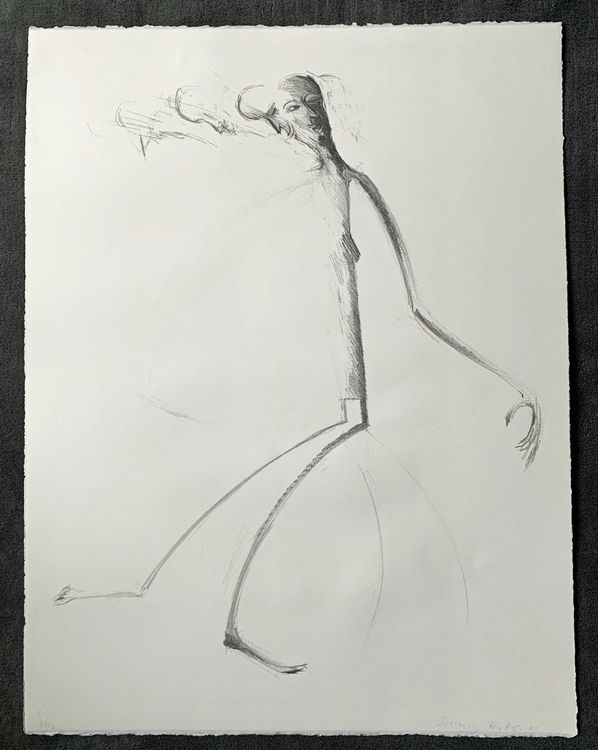 Schang Hutter, seltene Lithographie (Gebraucht) in Regensdorf für CHF ...