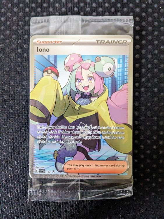 Pokémon Scarlet & Violet - Iono Blackstar Promo 124 ( EN ) | Kaufen auf ...