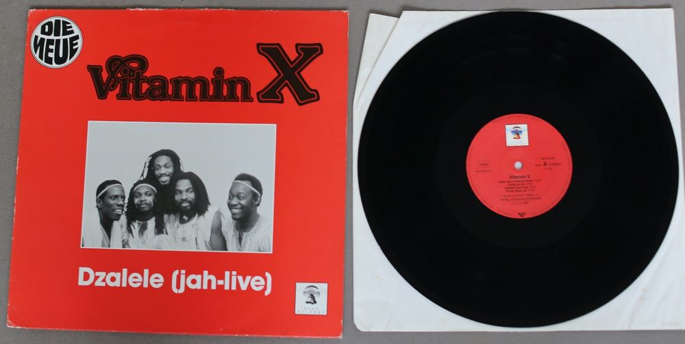 LP, Reggae/Funk/Disco, Vitamin X, On Tour, Stop Rec. D 1987 (Gebraucht ...