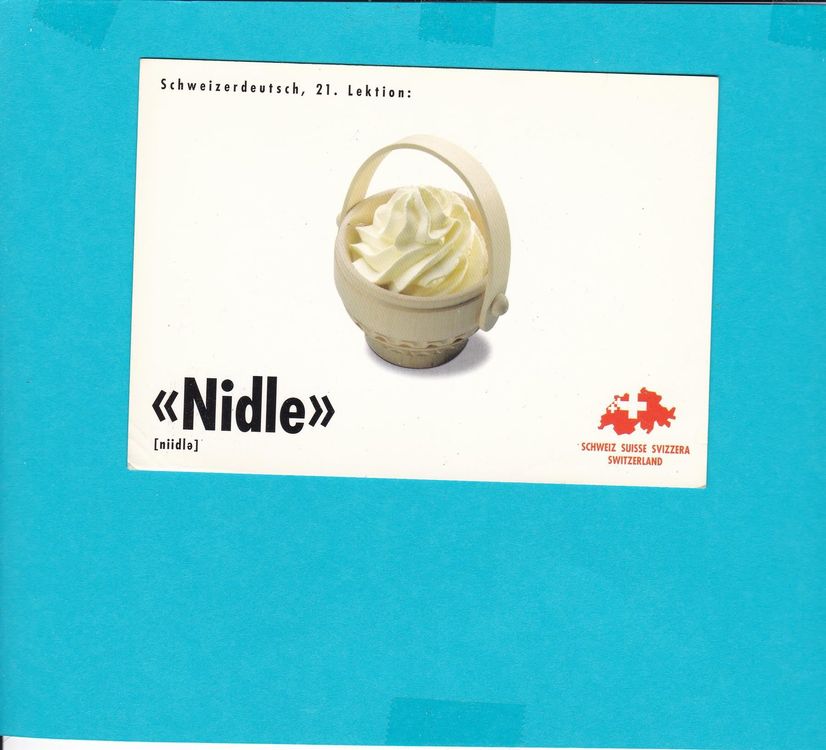 Schweizerdeutsch:"Nidle" (Gebraucht) in St. Peterzell für CHF 2 – mit ...