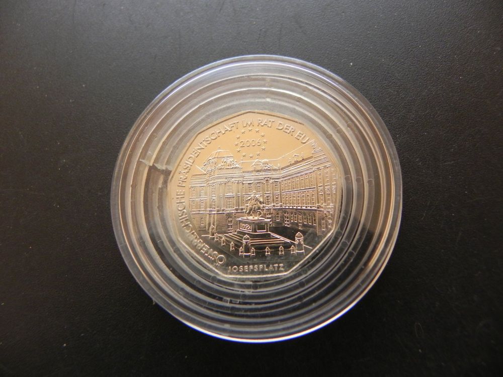 Österreich 5 Euro 2006 Silber (0.8) 10 g EU Präsidentschaft (Gebraucht ...