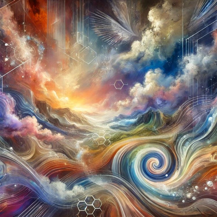 Wandbild/Poster "Ströme der Imagination" | Kaufen auf Ricardo