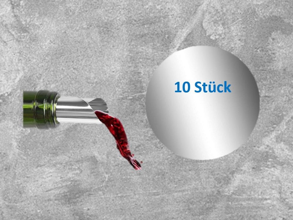 Aluminium Drop Stop Wein Ausgiesser 10 Stück | Kaufen auf Ricardo