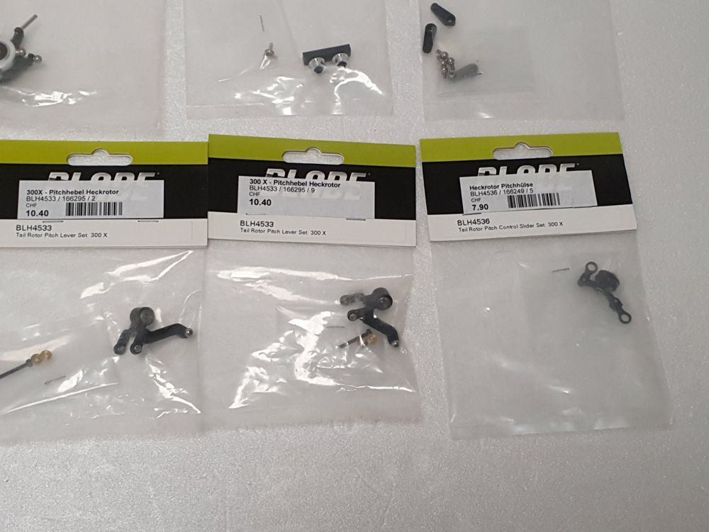 Heli Blade 300 X Ersatzteile Mix 19-teilig | Kaufen auf Ricardo
