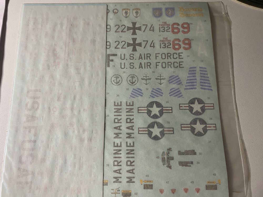 1/48 F-104 STARFIGHTER DECALS (Gebraucht) in MÜHLEDORF/SO für CHF 7.5 ...