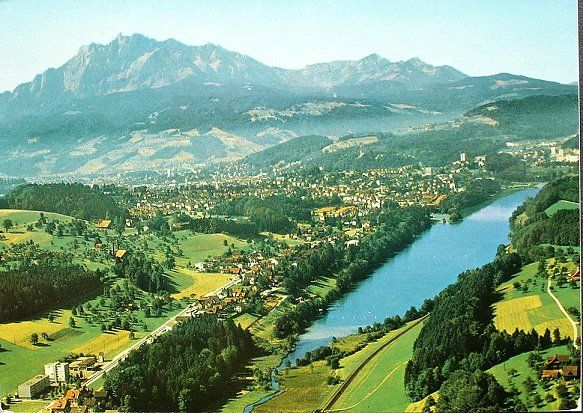 ROTSEE Flugaufnahme mit Luzern und Pilatus (Gebraucht) in Jona für CHF ...