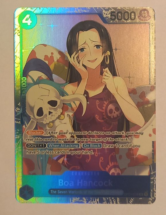 One Piece Card Game TCG Boa Hancock OP01-078 (Neu (gemäss Beschreibung ...