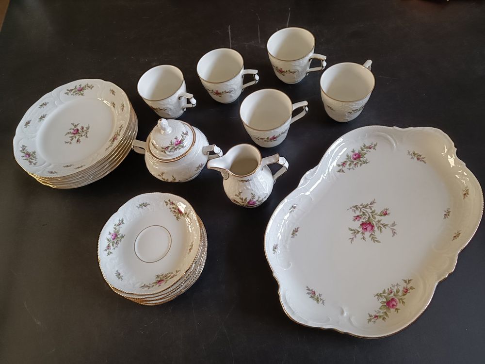 Kaffeeservice Rosenthal Classic Rose Sanssouci Moosrose (Gebraucht) in Zofingen für CHF 179 ...