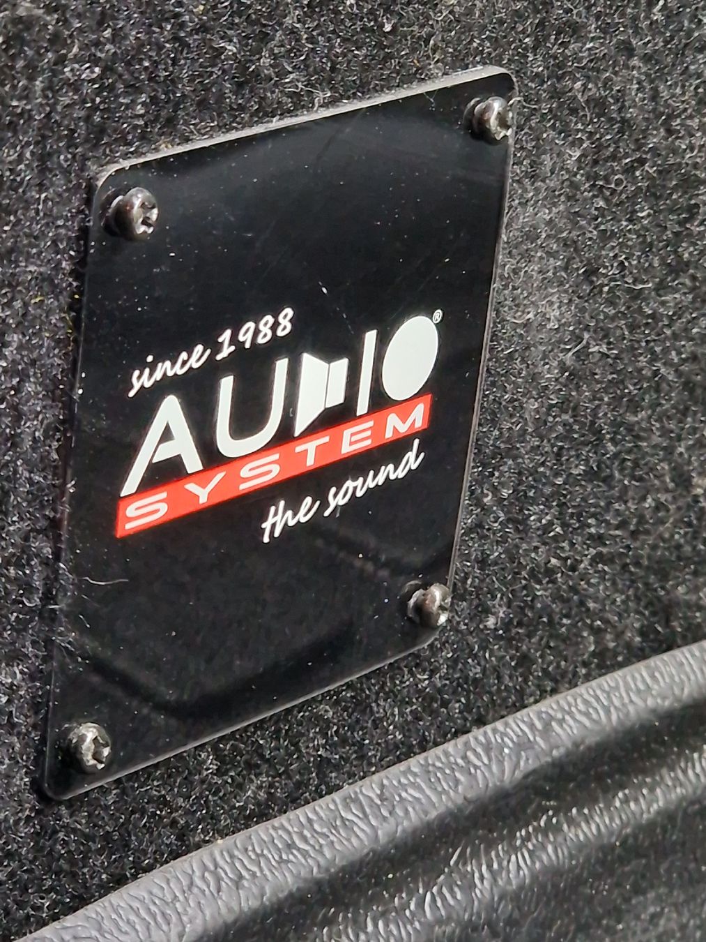 Audio System Logo Beleuchtet Sound System Auto Endstufe (Gebraucht) in ...
