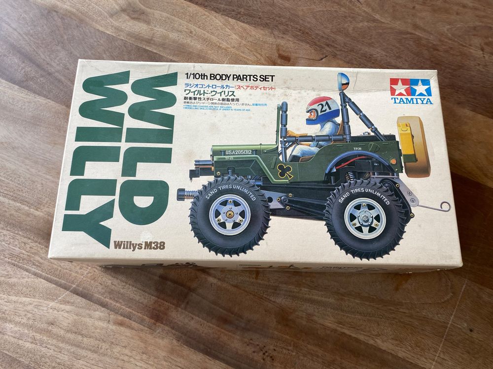 Tamiya Wild Willy Body Parts Set NIB (Neu und originalverpackt) in ...