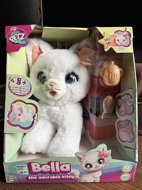 Süsse Plüschkatze "Bella Kitty" mit Geräusch (Gebraucht) in Luzern für ...