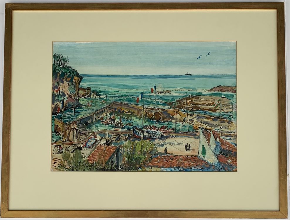 Garabed A. MOMDJIAN (1922-2006) Gouache Gemälde (Gebraucht) in Root für CHF 20 – mit Lieferung ...