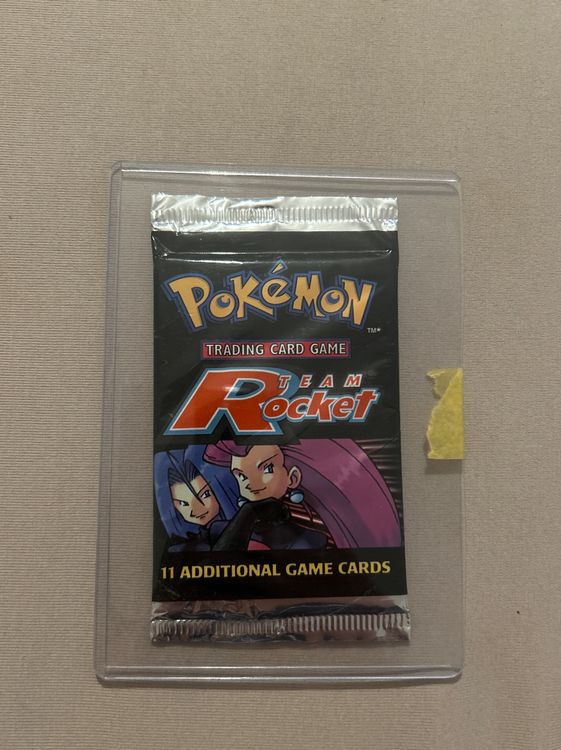 POKEMON TEAM ROCKET BOOSTER PACK ENGLISH SEALED | Kaufen auf Ricardo