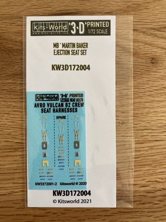 Kits World MB Martin Baker Ejection Seat 3D Harness 1/72 | Kaufen auf ...