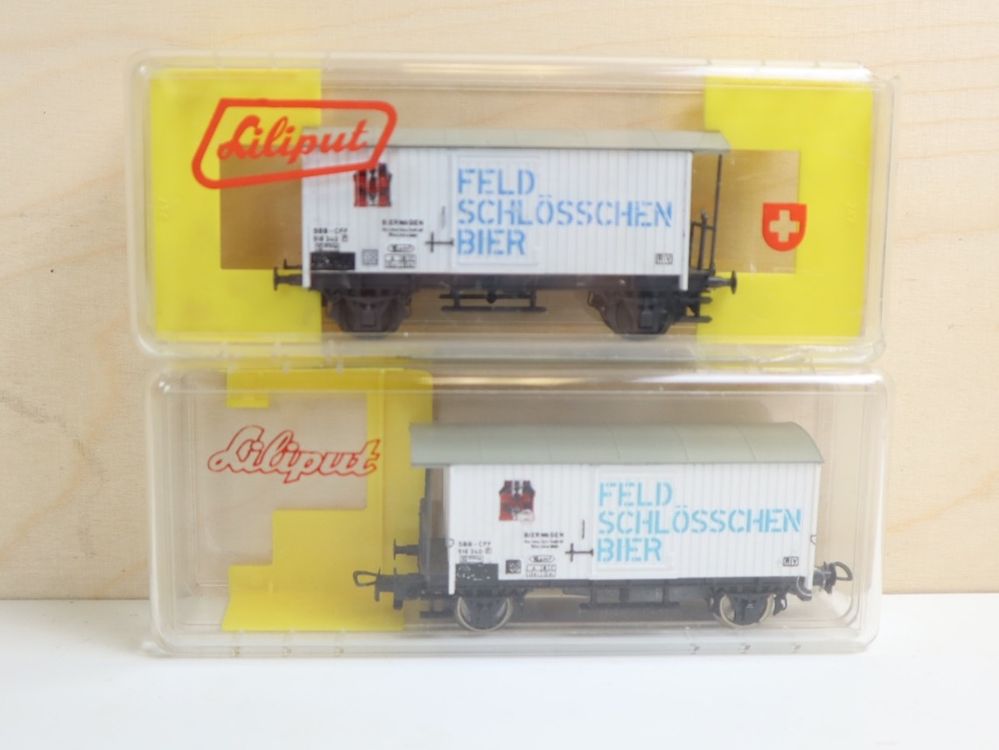 Liliput 6 x SBB Bierwagen Set - H0 | Kaufen auf Ricardo