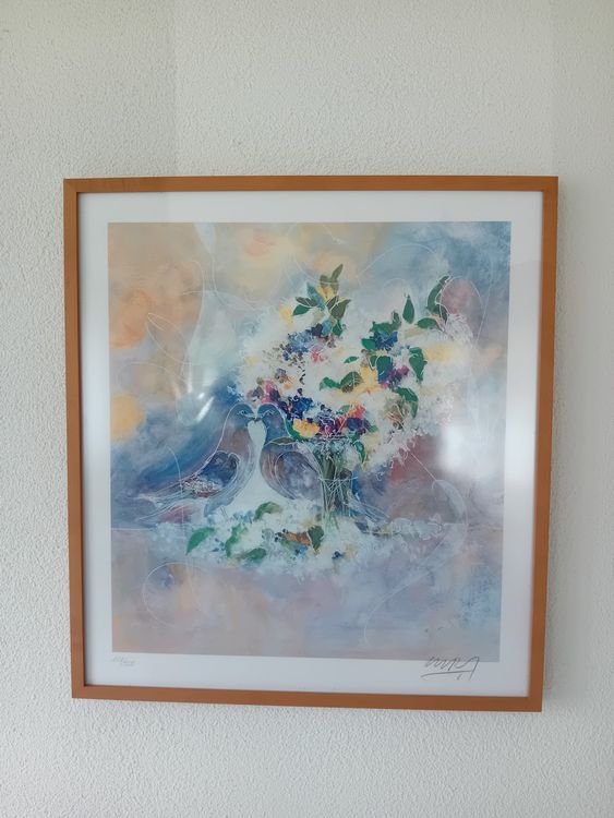 Wunderschönes Bild mit Signatur (Gebraucht) in Elgg für CHF 34 – mit Lieferung auf Ricardo kaufen