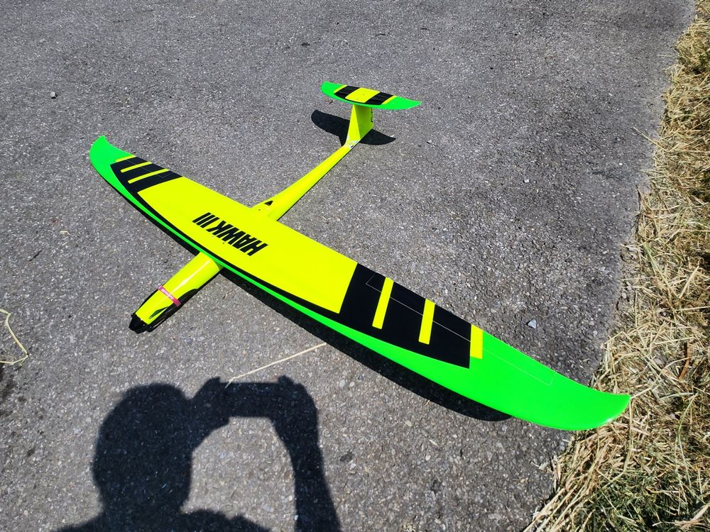 Hawk III Revolution (voll-GFK) 1700mm PNP | Kaufen auf Ricardo