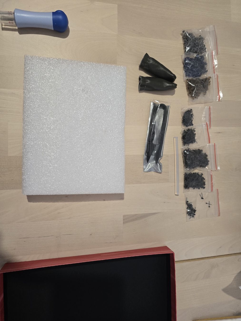 Felt Kit: Needle Felting Starter Set- All Materials! (Neu (gemäss ...