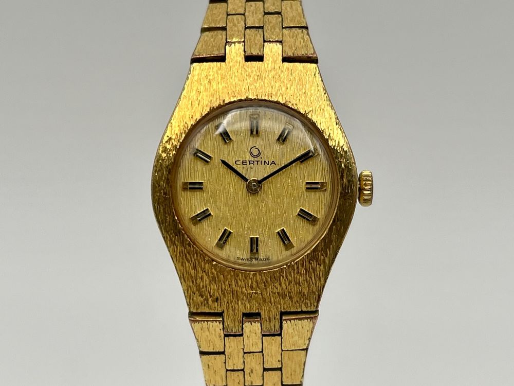 Certina Vintage Damenuhr vergoldet Handaufzug ab CHF 1! | Kaufen auf Ricardo