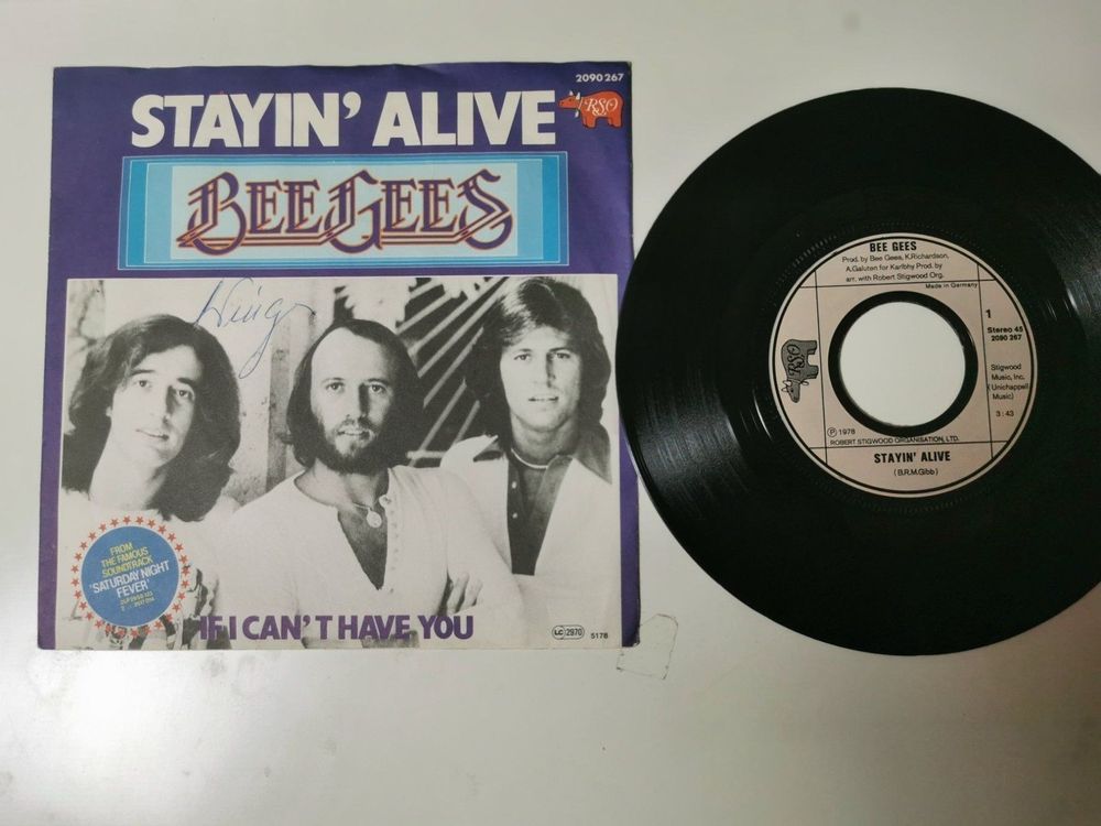 Bee Gees – Stayin' Alive | Kaufen auf Ricardo