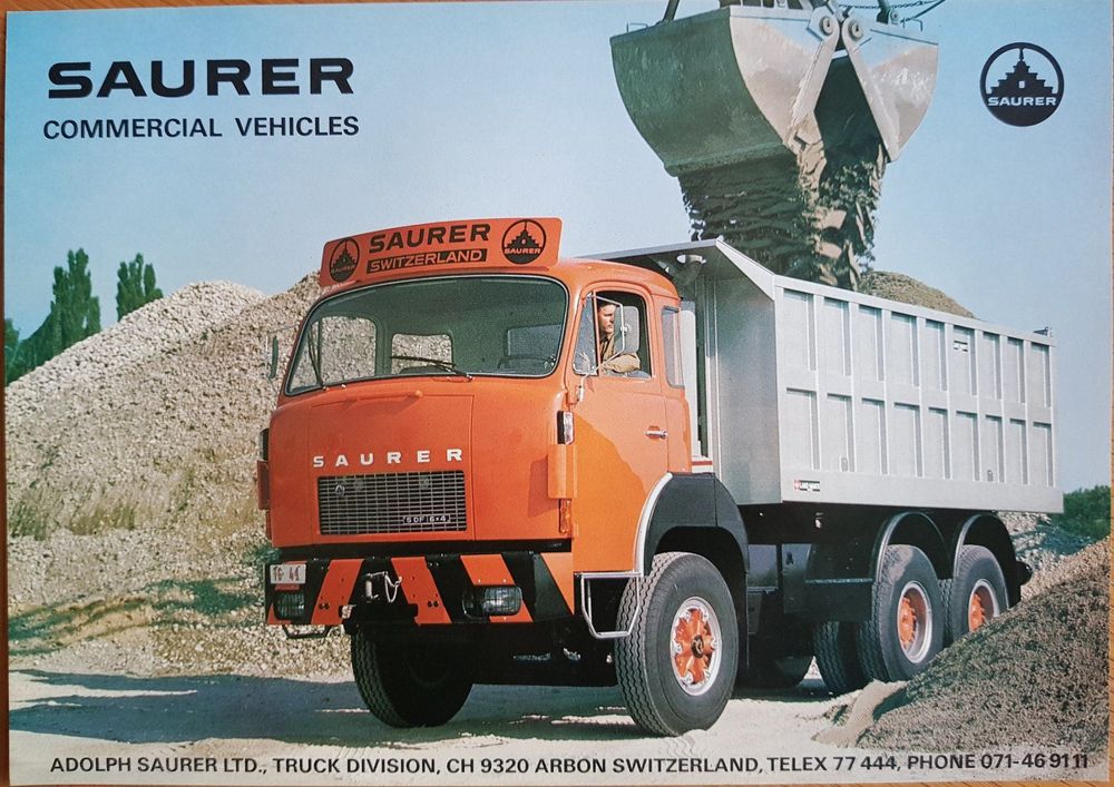 Prospekt Saurer Commercial Vehicles (Neu (gemäss Beschreibung)) in ...