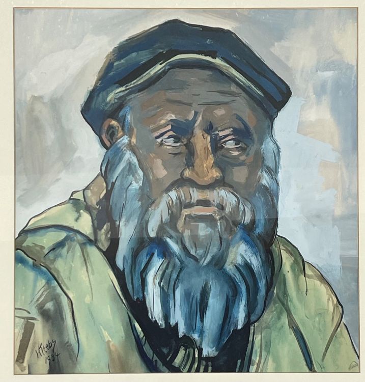 Walter KREBS(1900-1965)Gouache Gemälde (Gebraucht) in Root für CHF 15 – mit Lieferung auf ...