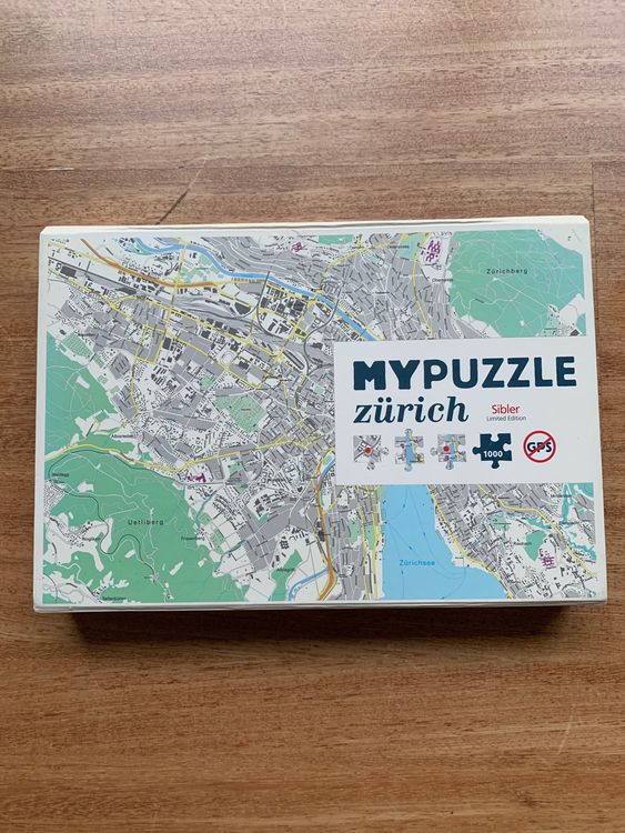 Puzzle; Zürich; 1000 Teile; mypuzzle | Kaufen auf Ricardo