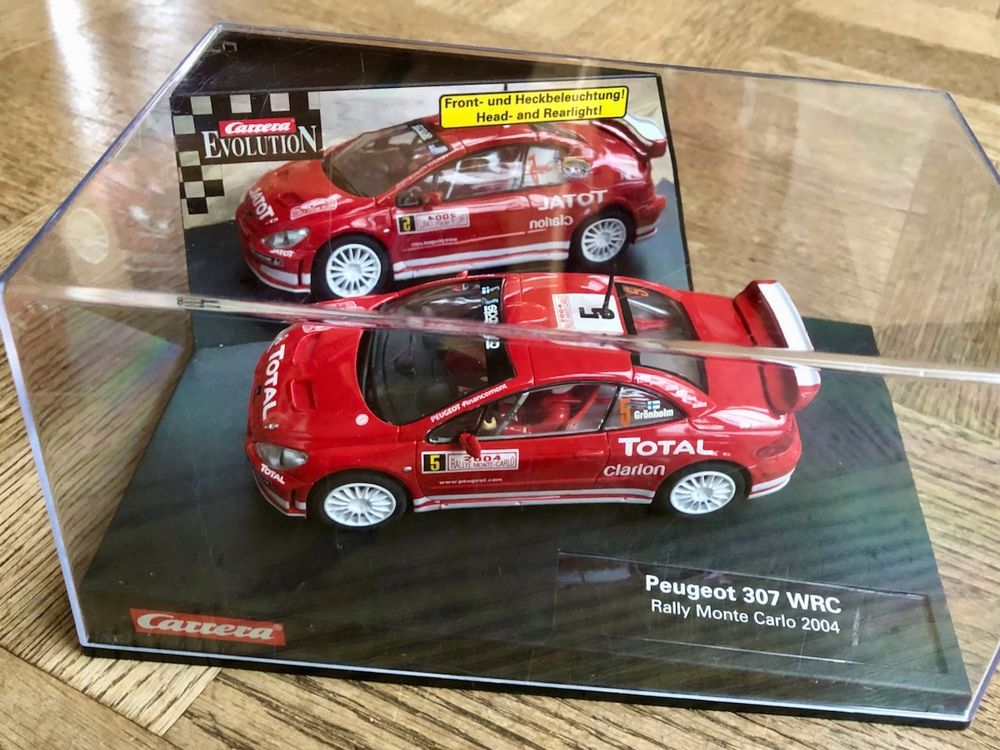 Carrera Evolution Peugeot 307, rot, WRC Rally Monte Carlo | Kaufen auf ...