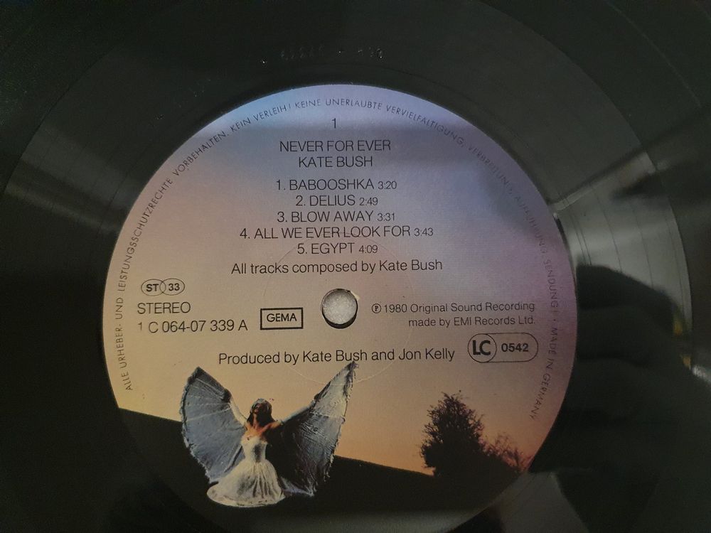 Kate Bush – Never For Ever (Gebraucht) in Uster für CHF 12 – mit ...
