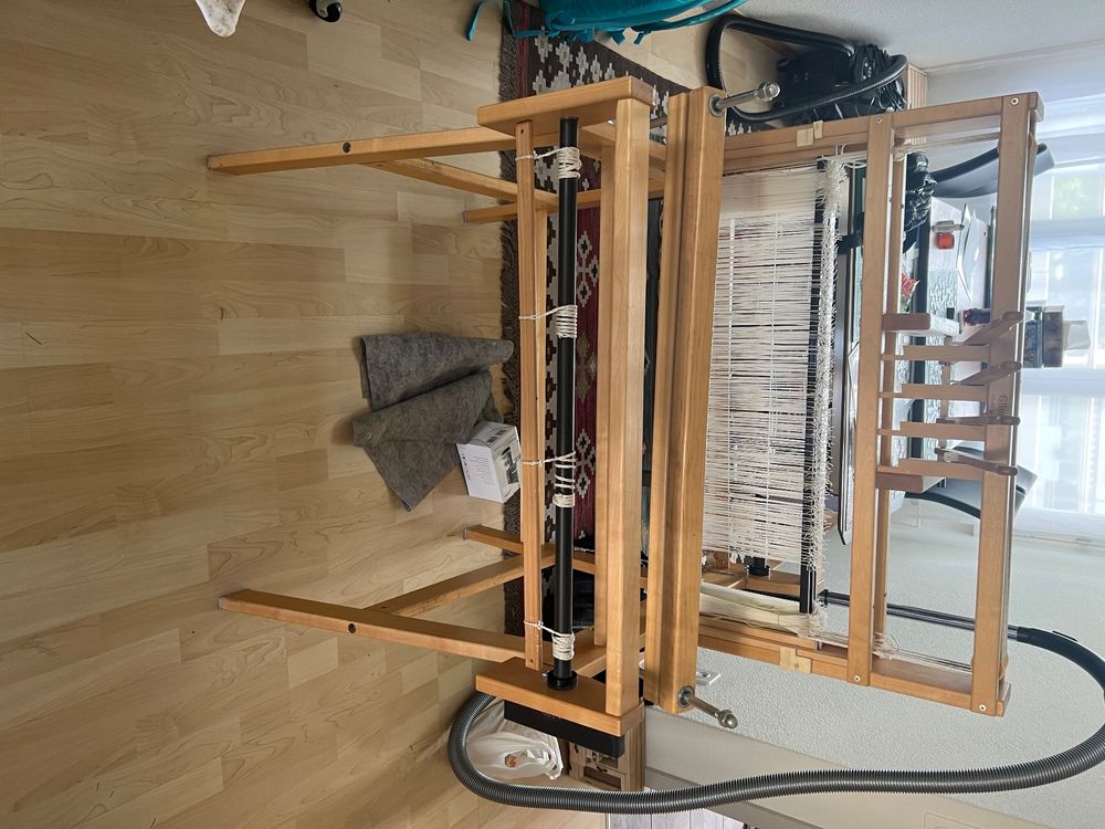 Webstuhl mit Zettelbaum | Kaufen auf Ricardo