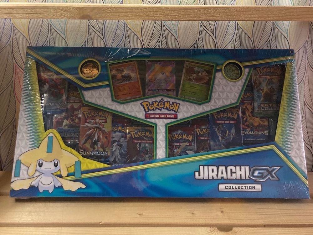Pokemon TCG Jirachi GX Collection Box (selten) (Neu und ...