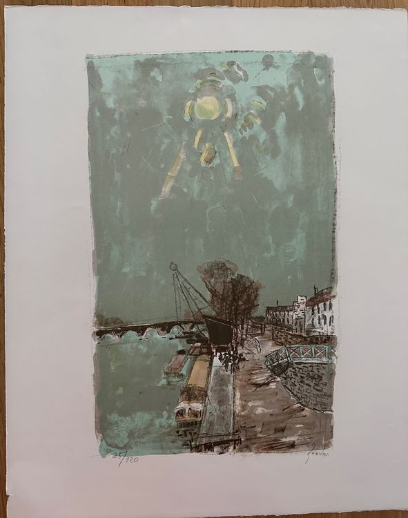 Rudolf Zender (1901-1988) Litho.Handsig (Gebraucht) in Hochdorf für CHF 10 – mit Lieferung auf ...