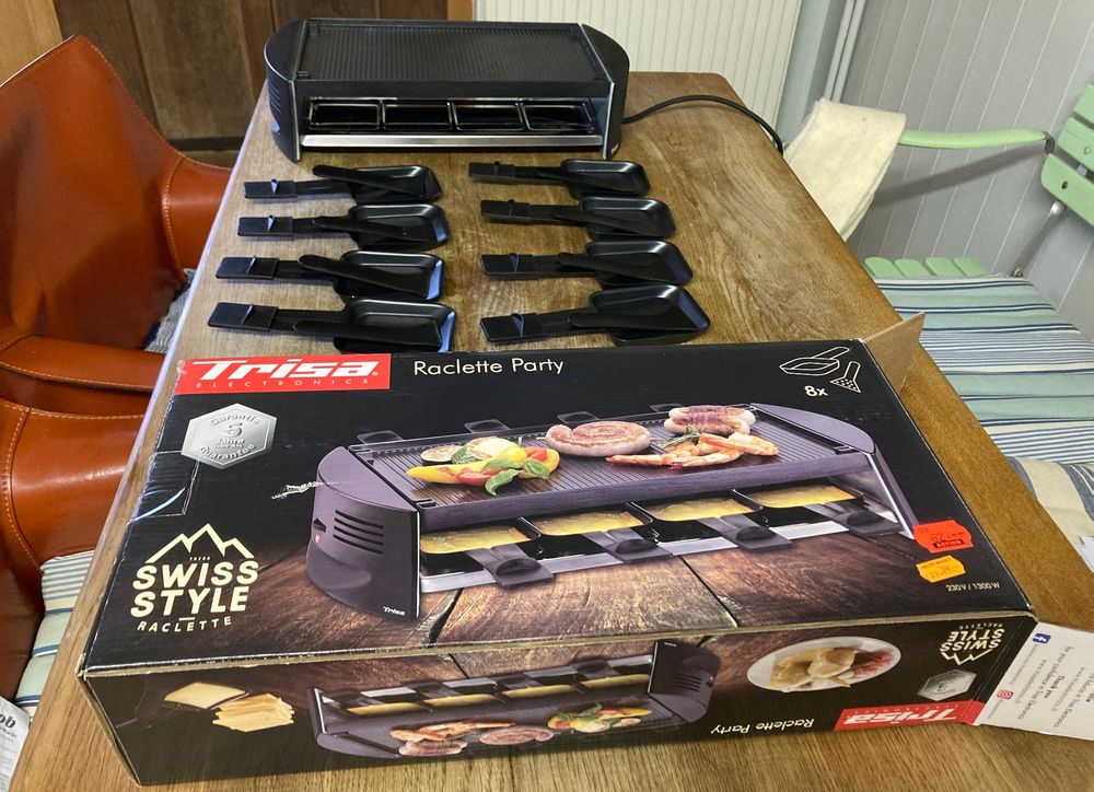 Raclette Ofen Trisa für 8 | Kaufen auf Ricardo