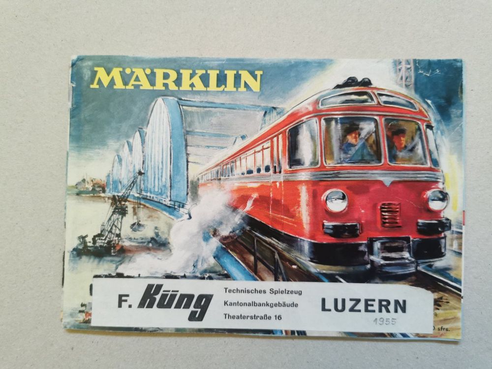 Märklin Katalog von 1955 | Kaufen auf Ricardo