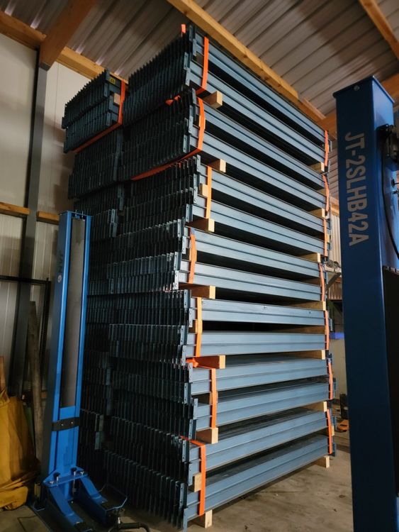 Stahlträger Träger Metall Traverse Stahl Stapler Regal (Gebraucht) in ...