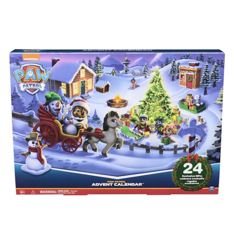 PAW Patrol calendrier de l’avent, 2024 (Neu und originalverpackt) in Collombey für CHF 22 – mit ...