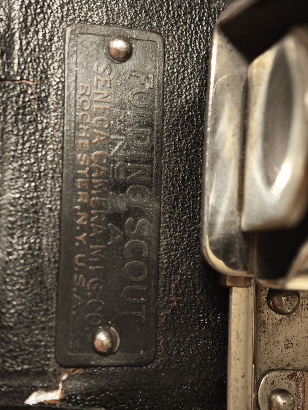 Vintage Seneca Folding Scout Camera,Wollensak Opt. U.S.A (Gebraucht) in ...