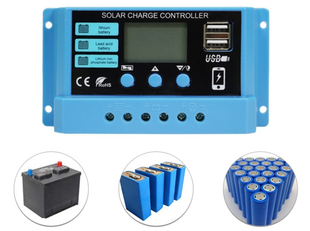 Solarladeregler 30A PWM Solar laderegler 12 V PV Einstellbar | Kaufen auf Ricardo