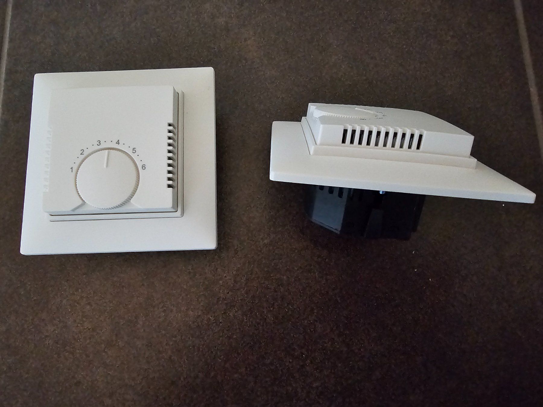 5 Stk. UP Raumthermostat ABB (im Feller Design) (Gebraucht) in ...