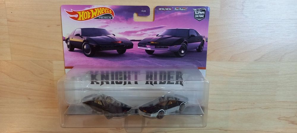 HOT WHEELS PREMIUM 2 PACK KNIGHT RIDER K.I.T.T. & K.A.R.R. (Gebraucht ...