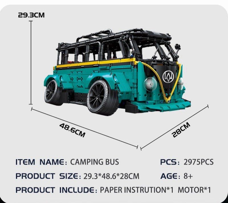 CaCo Blocks Campingbus Bausatz, vollständig, Top Zustand! (Gebraucht ...