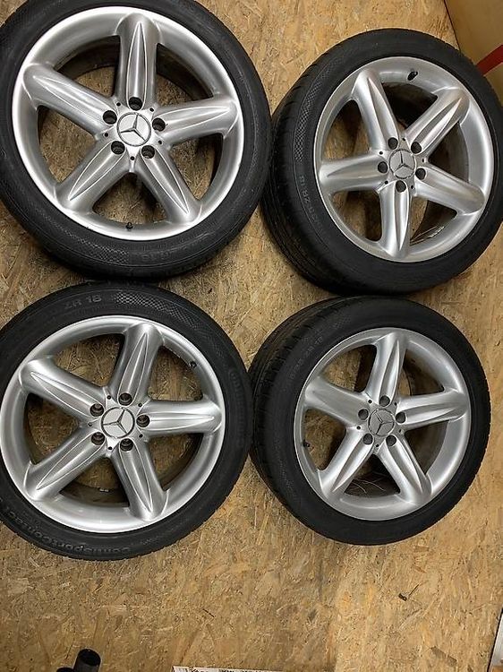 Mercedes SL R129/ R230 8.5+9.5x18" Orig. Alufelgen/ Räder (Gebraucht ...