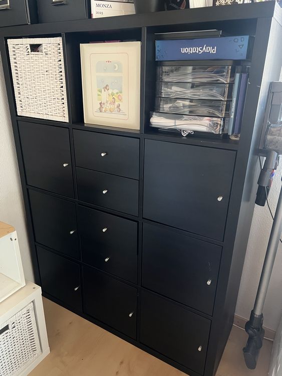 Kallax-Regal mit Schubladen (Gebraucht) in Sevelen für CHF 90 – nur Abholung auf Ricardo kaufen