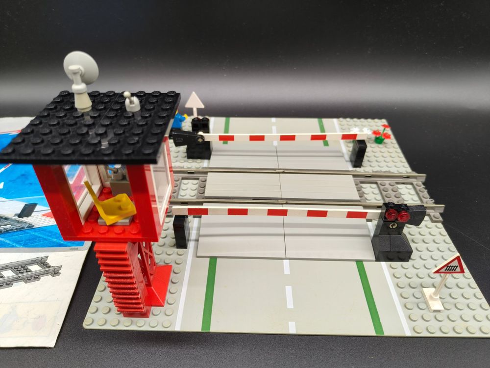 Lego 4539 – Railroad Manual Level Crossing Bahnübergang (Gebraucht) in ...