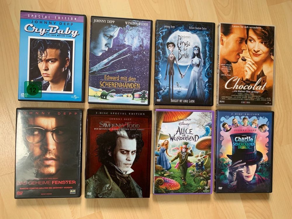 Johnny Depp DVD-Sammlung (Gebraucht) in für CHF 10 – mit Lieferung auf ...
