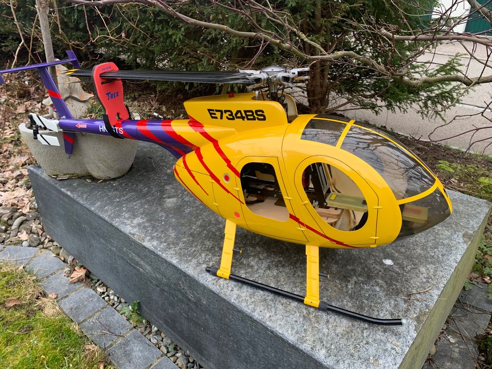 Hughes MD 500 Basis T-Rex 600 Semiscale Helikopter (Gebraucht) in ...