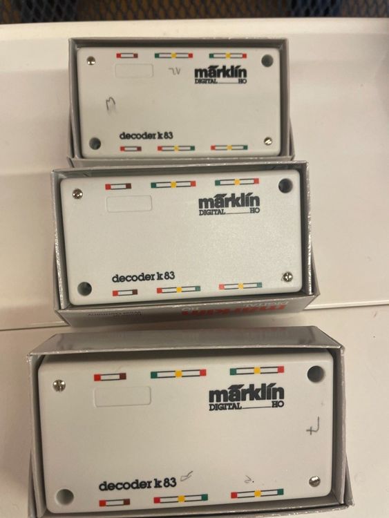 3 Stk. Märklin Decoder k83 mit OVP | Kaufen auf Ricardo