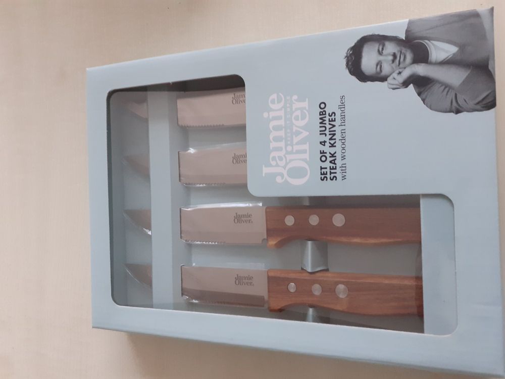 4 Jumbo Steakmesser neu Jamie Oliver | Kaufen auf Ricardo