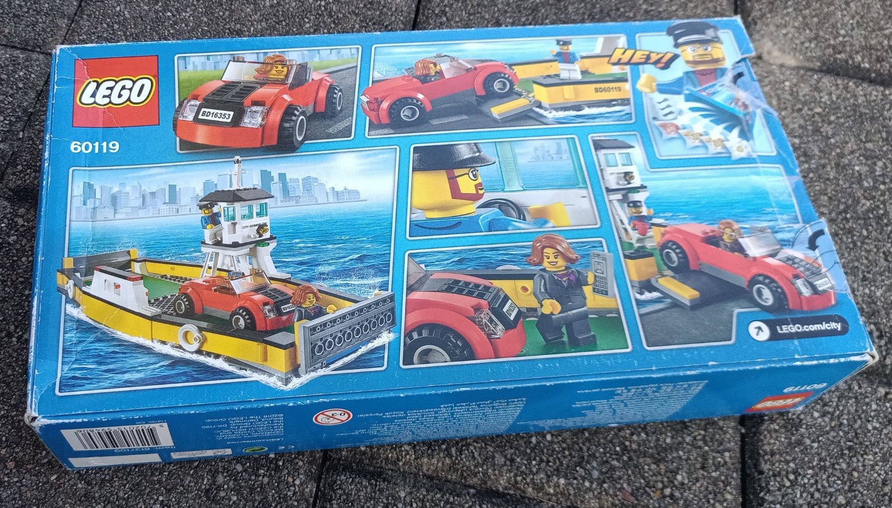 Lego City 60119 Fährschiff, gebraucht, (fast) vollständig (Gebraucht ...
