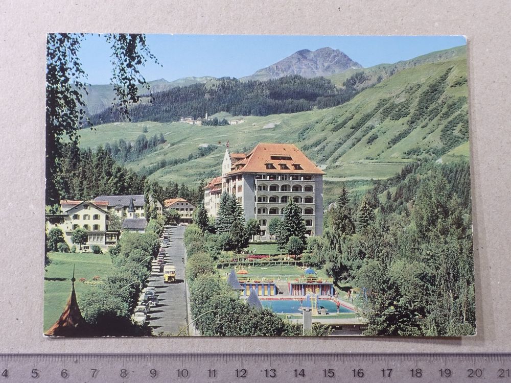 Scuol Tarasp Vulpera, Heilbad, Bad, Schwimmbad, 1965 | Kaufen auf Ricardo